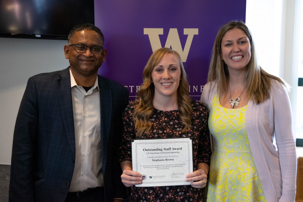 Electrical Engineering recognizes invaluable members of department | UW ...