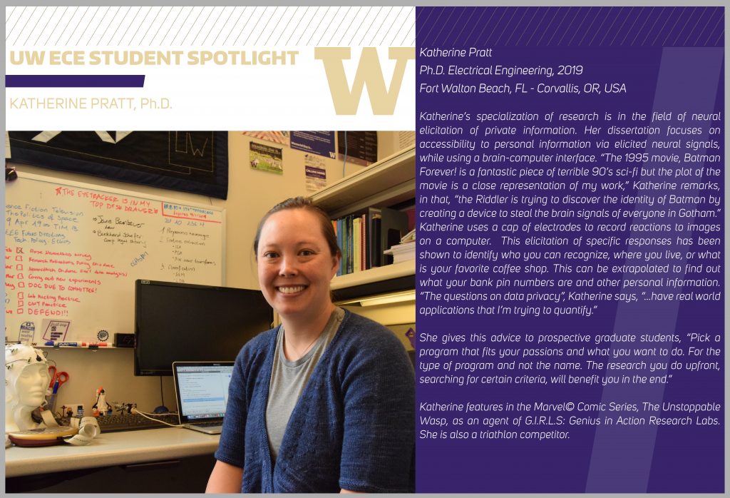 Katherine Pratt | UW Department of Electrical & Computer Engineering