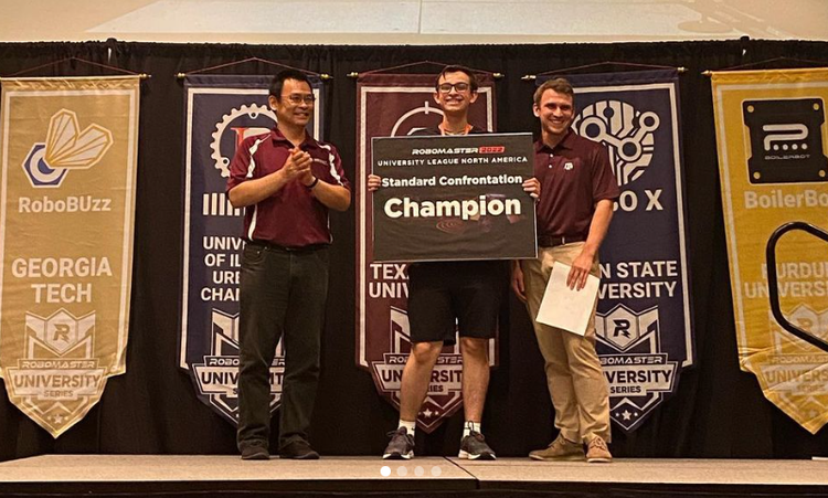 ARUW wins second North American RoboMaster championship | UW Department ...